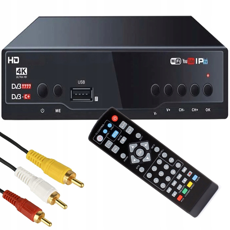 DEKODER TUNER TV NAZIEMNEJ HDMI USB HD DVB-T2 - Sklep, Opinie, Cena w ...