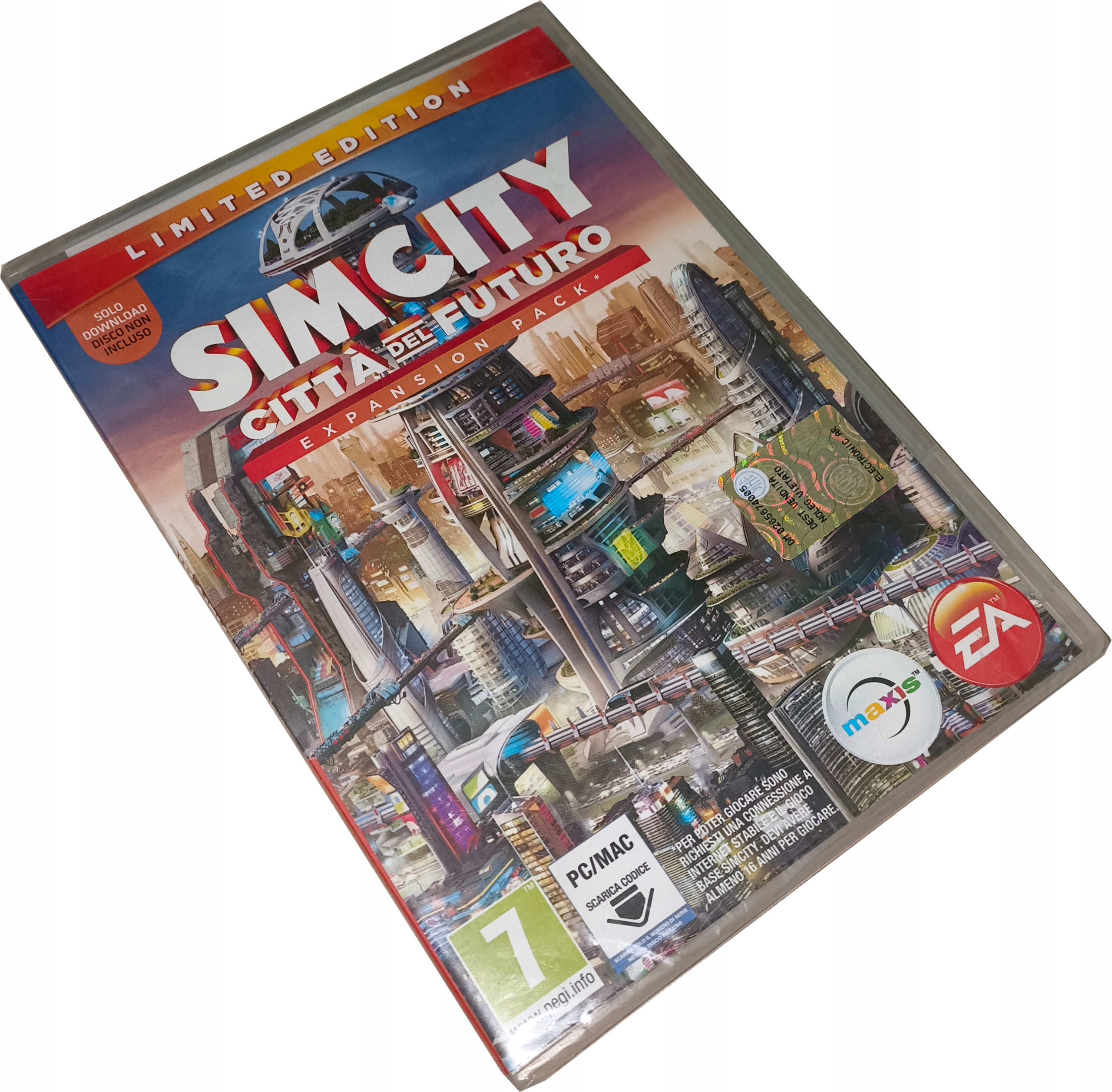SIMCITY MIASTA PRZYSZŁOŚCI PC - Stan: Nowy 25.00PLN - Sklepy, Opinie, Ceny w Allegro