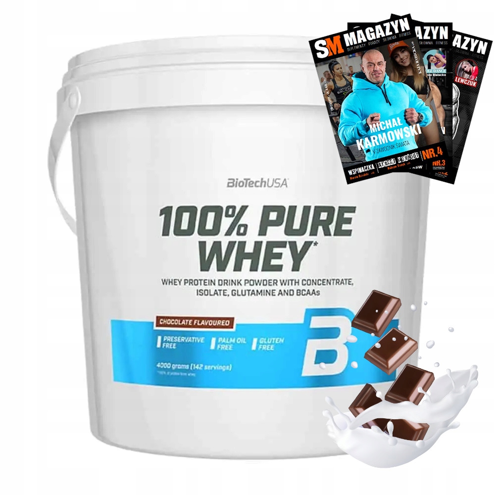 BIOTECH 100% PURE WHEY 4000g ODŻYWKA BIAŁKOWA MASA MIĘŚNIE - Odżywka ... BIOTECH 100% PURE WHEY 4000g ODŻYWKA BIAŁKOWA MASA MIĘŚNIE - Odżywka ...