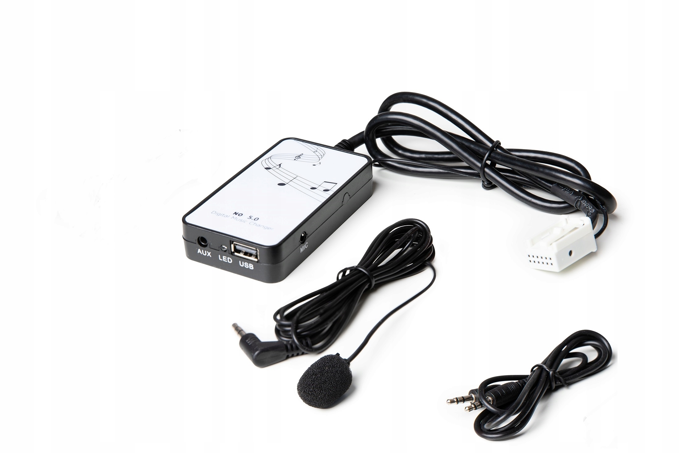 ADAPTER BLUETOOTH USB AUDI SKODA SEAT VW RCD 100/200/300/310/500 MFD2 ...