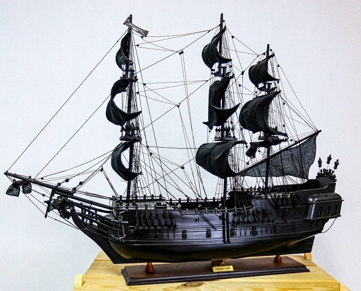 MODEL STATEK PIRACKI- CZARNA PERŁA 80 12710292228 - Allegro.pl