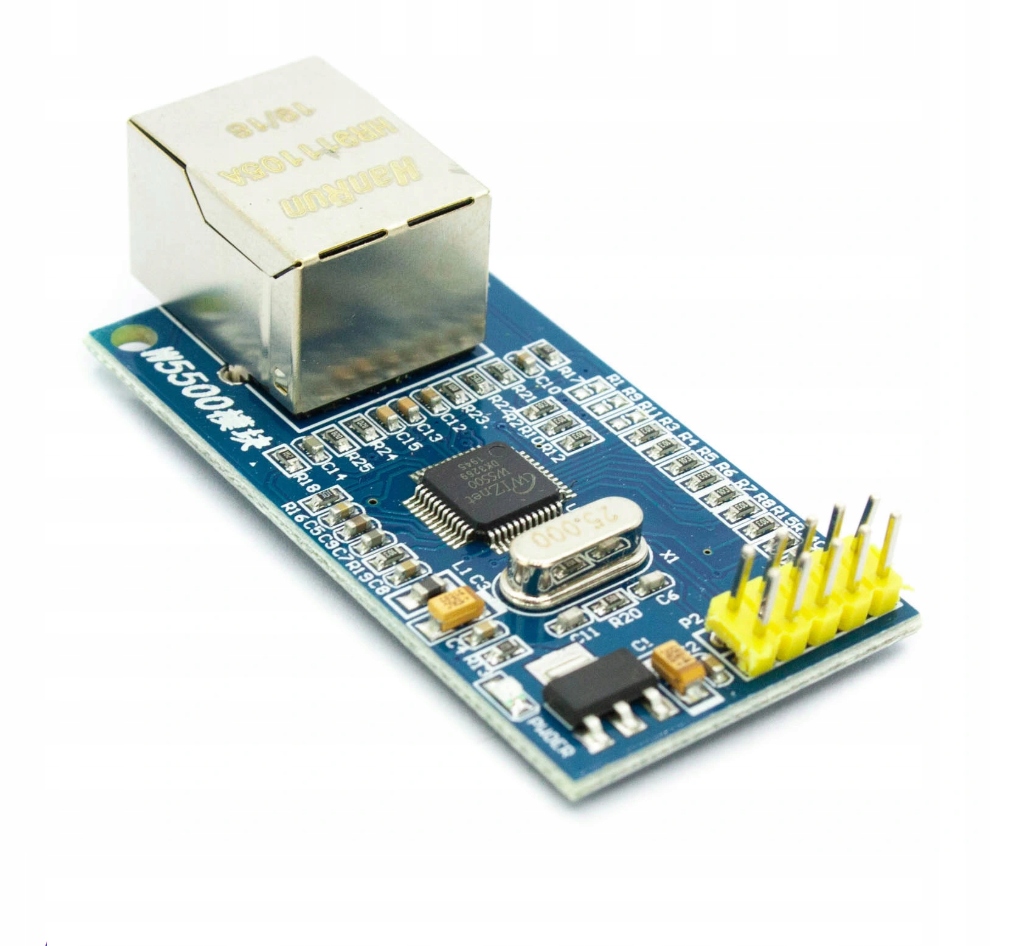 Moduł Ethernet W5500 dla Arduino STM32 AVR PIC - Sklep, Opinie, Cena w Allegro