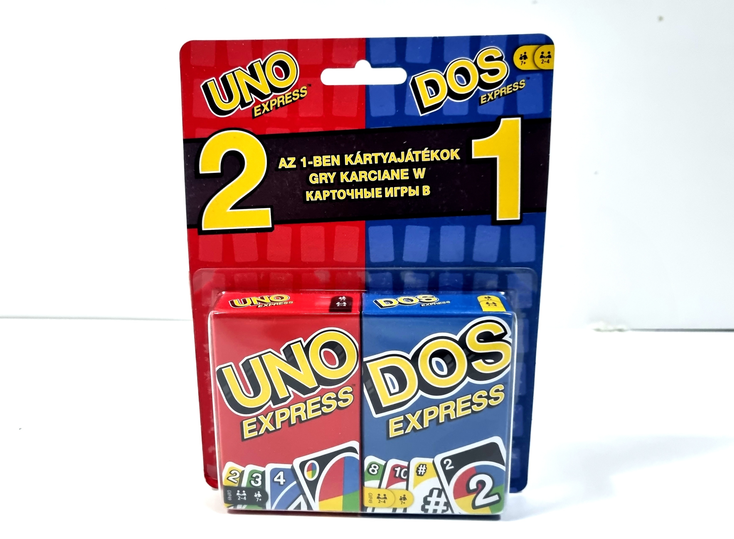 UNO DOS EXPRESS Mattel • Cena, Opinie - Allegro