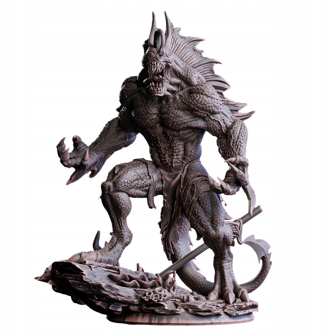 Abyssal Fishman 01 - Figurka RPG DND Ryboczłek - Stan: Nowy 34.99PLN ...