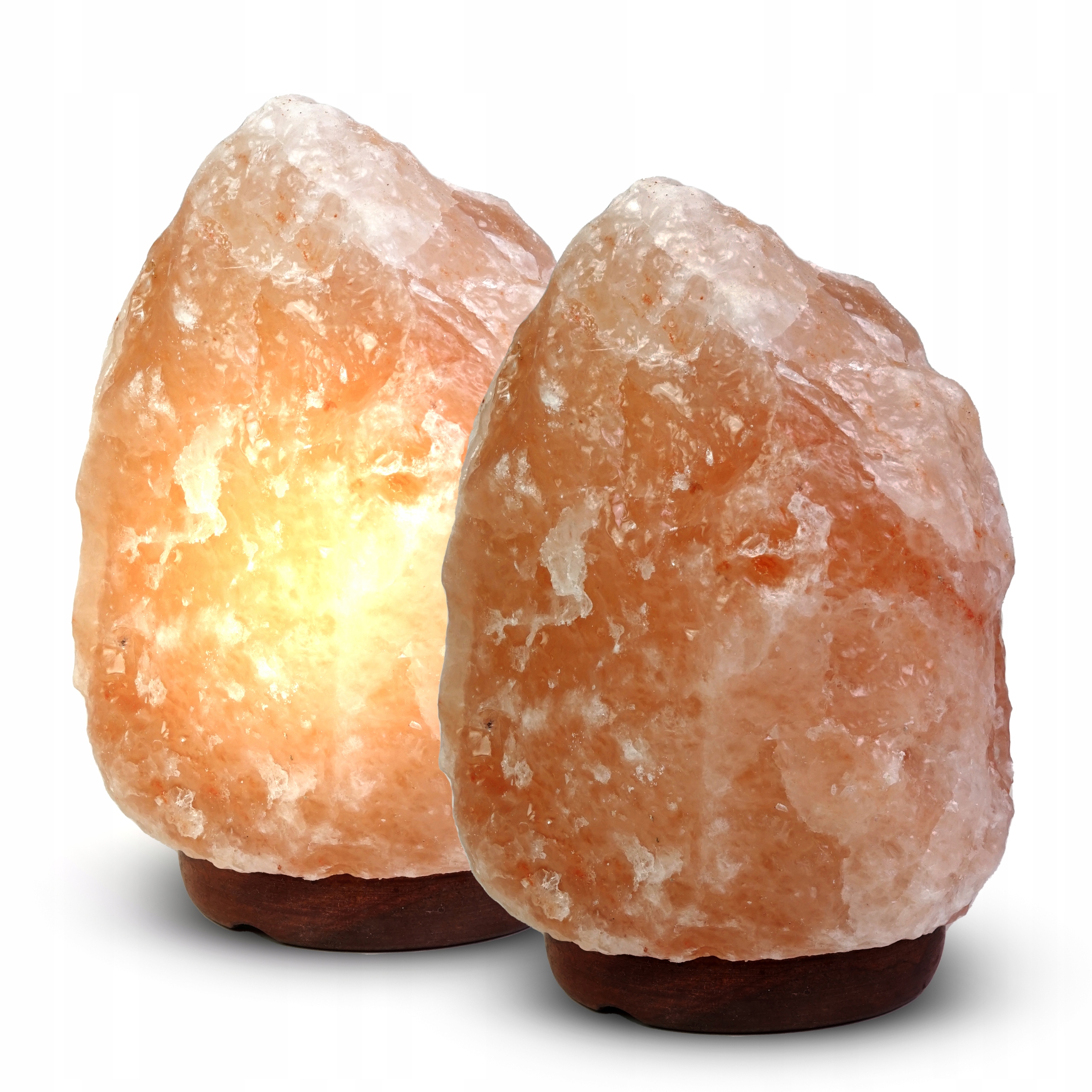 LAMPA SOLNA 2-3 KG JONIZATOR SÓL HIMALAJSKA LAMPKA NOCNA NATURALNA ...