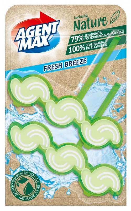 Agent Max kostka czyszczenie WC 0,09l - porównaj ceny - Allegro.pl