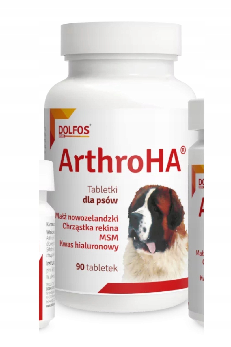 ArthroHA 90 tabl. - Suplement wspierający funkcjonowanie stawów dla psa. (5902232645989) • Cena ...