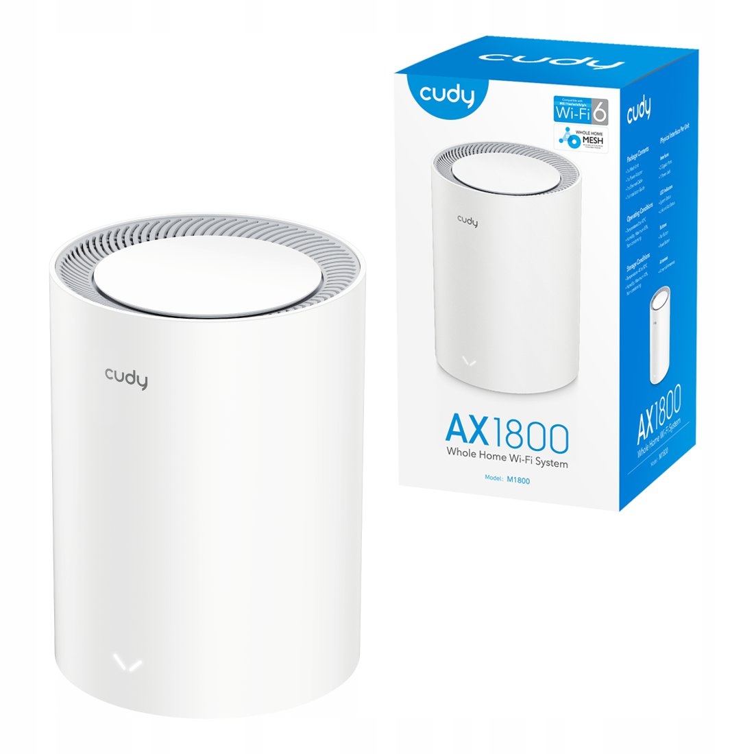 Router Cudy M1800 802.11ax (Wi-Fi 6) - Sklep, Opinie, Cena w Allegro
