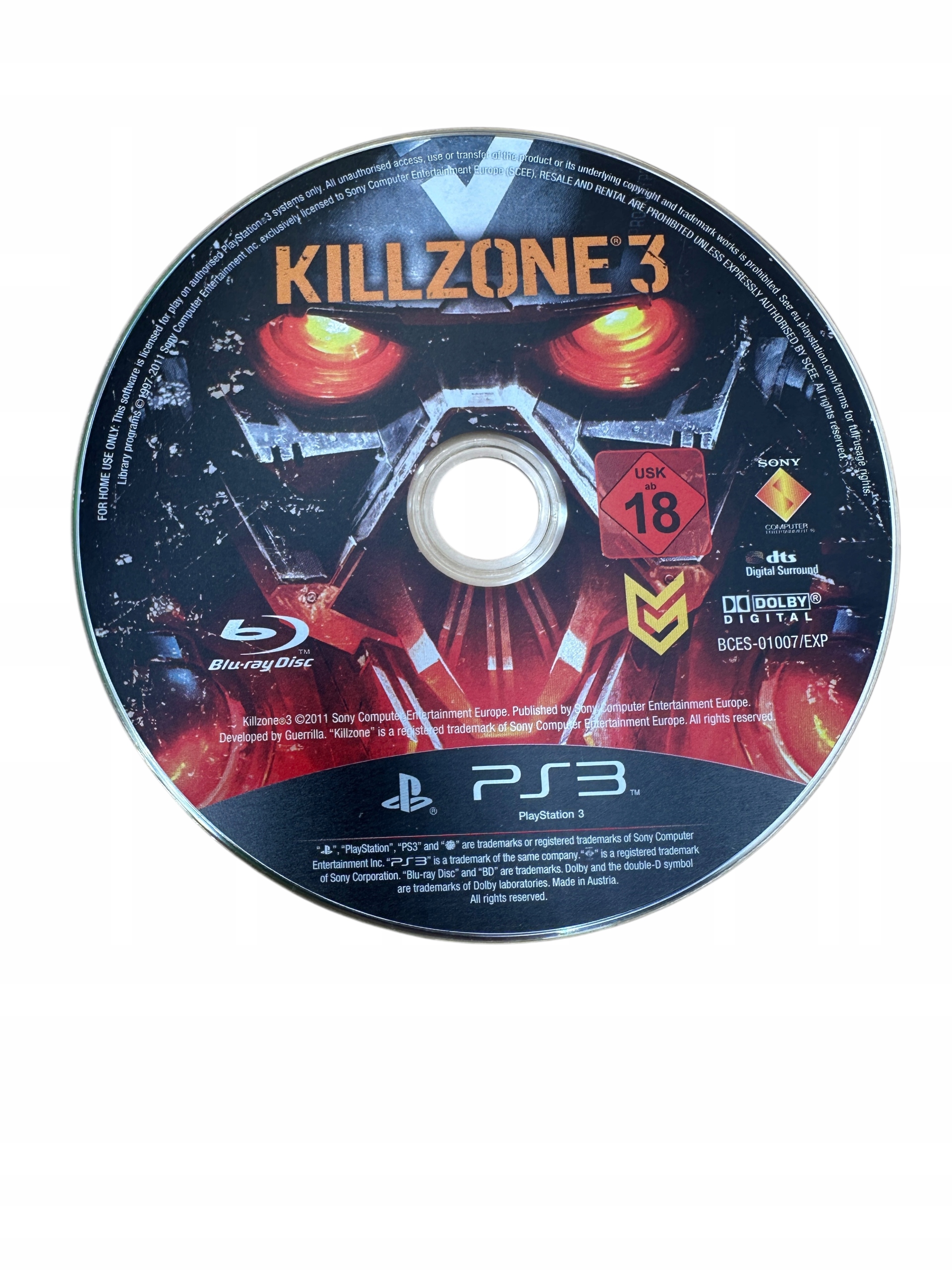 Killzone 3 Sony PlayStation 3 (PS3) - Allegro