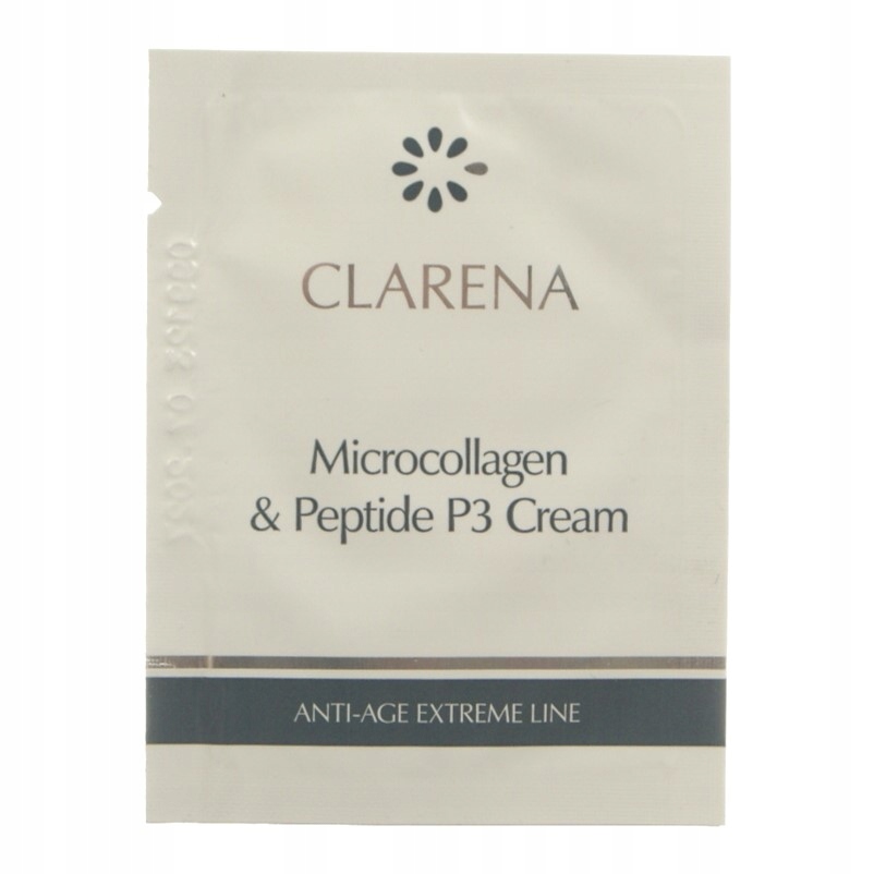 Clarena Microcollagen & Peptide P3 krem 3ml (5902194813129) • Cena ...
