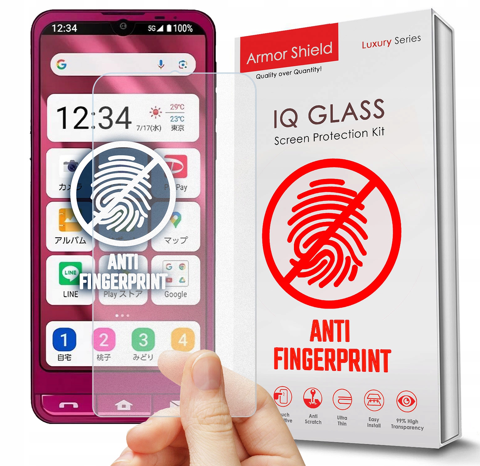 Ochranná fólia ArmorShield pre Sharp Simple Sumaho 7 1 ks - Allegro