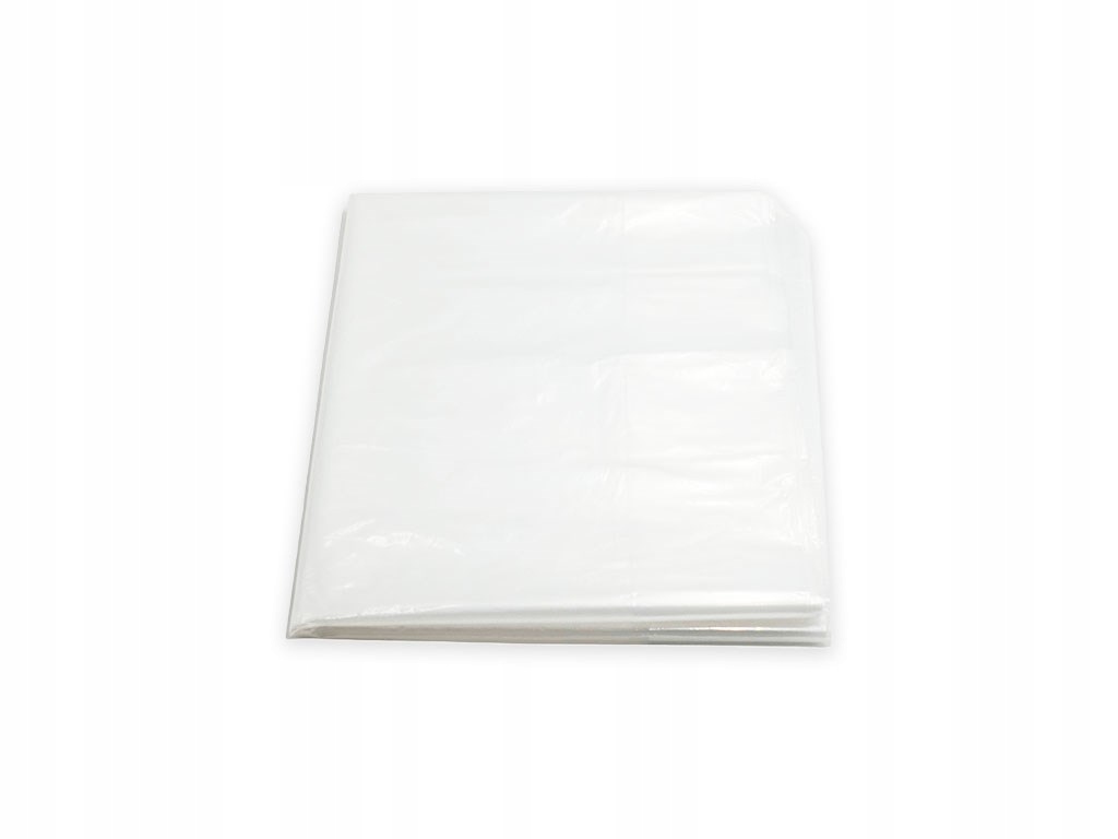 DUŻE GRUBE WORKI FOLIOWE LDPE PRZEZROCZYSTE 100x200cm 50µ 10SZT ...