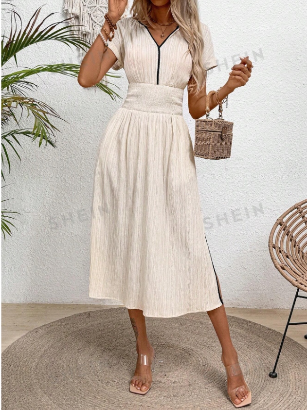 Shein sukienka na co dzień boho midi rozmiar L • Cena, Opinie • Sukienki 17559648765 • Allegro