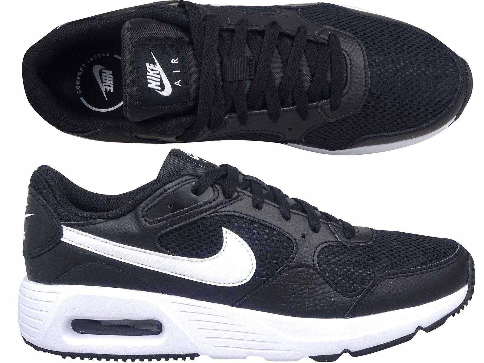 NIKE AIR MAX SC 90 CW4555 002 BUTY MĘSKIE CZARNE (194956863519) • Cena ...