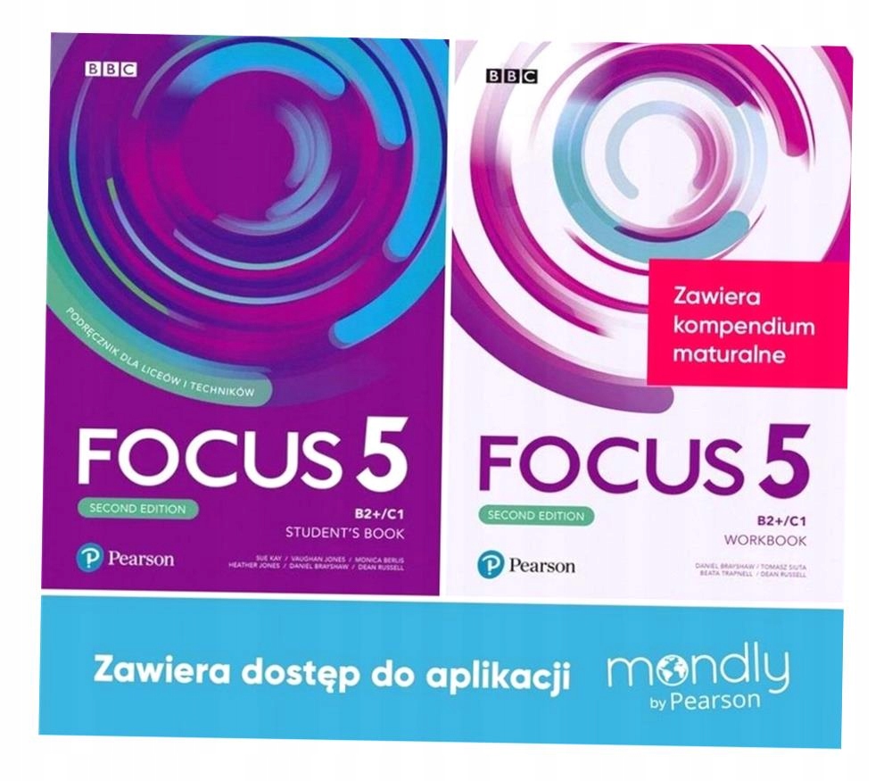 FOCUS SECOND EDITION 5. KOMPLET PODRĘCZNIK + ZES.. (14052942587) | Podręcznik Allegro