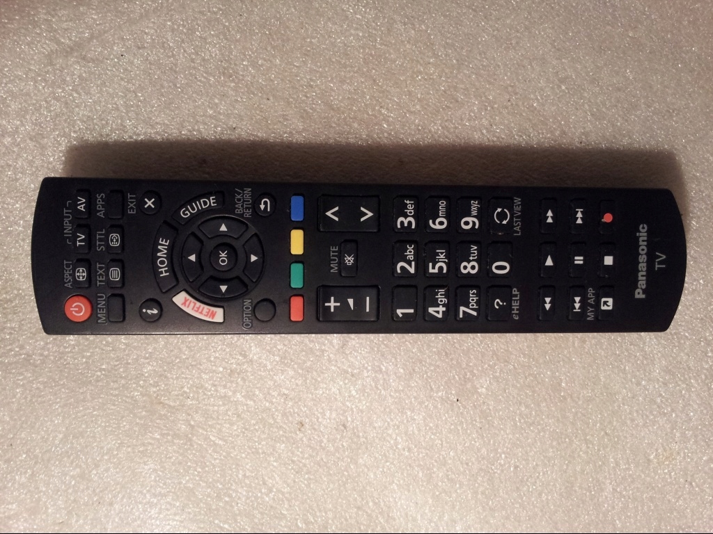 oryginalny prawdziwy pilot PANASONIC N2QAYB001111 bez kombinowania - TV ...