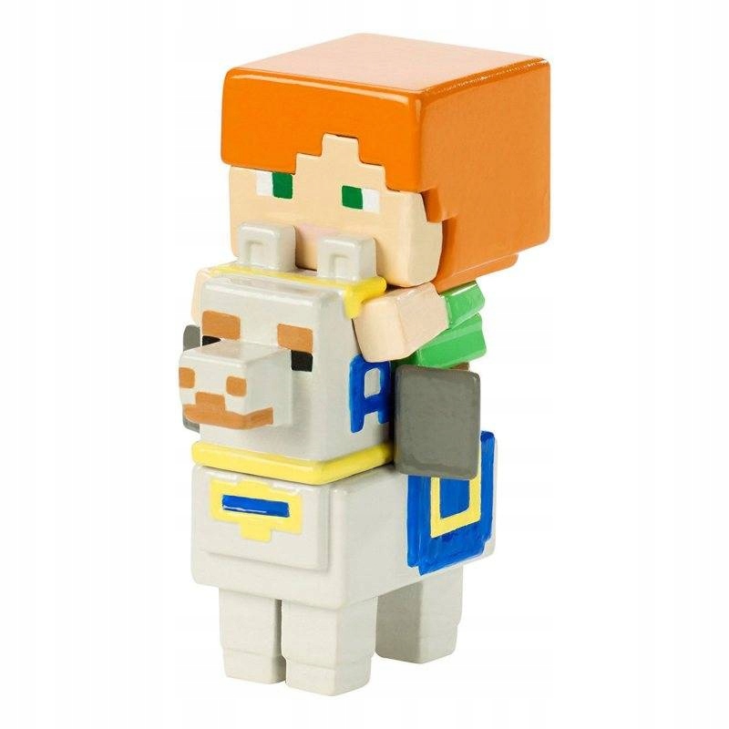 Figurka Mattel Minecraft deluxe Alex na Lamie • Opinie - Allegro