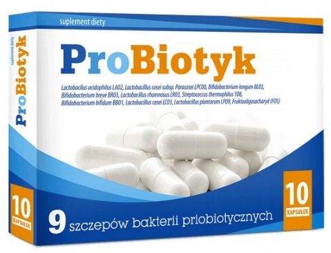 Suplement diety MBM Pharma ProBiotyk probiotyki kapsułki 10 szt ...