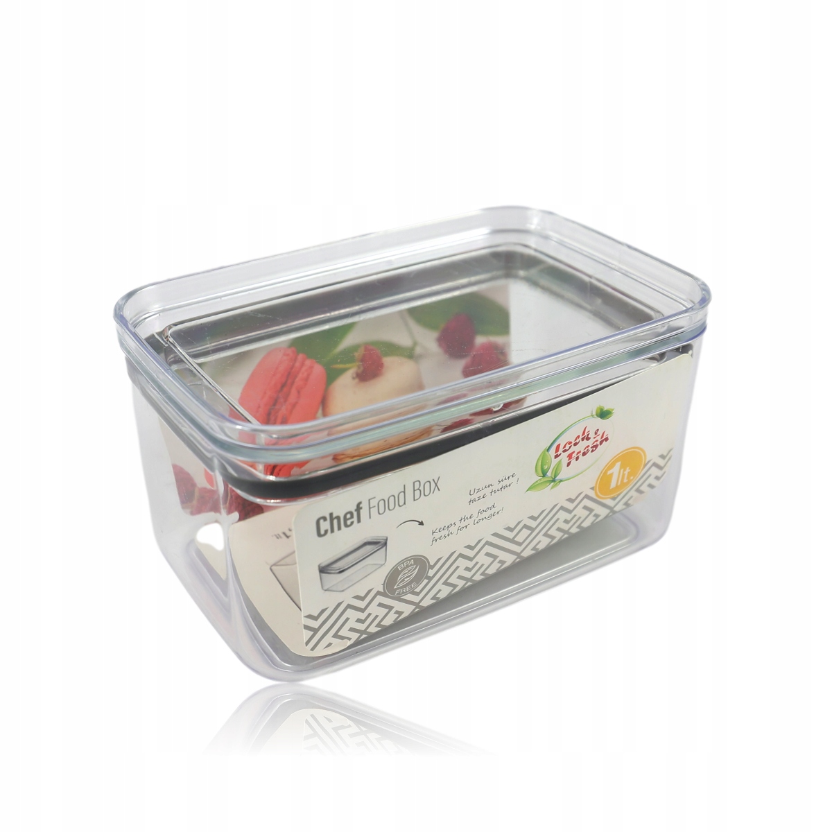 Pojemnik Chef Food Box prostokątny 1l (8696287311605) • Cena, Opinie ...