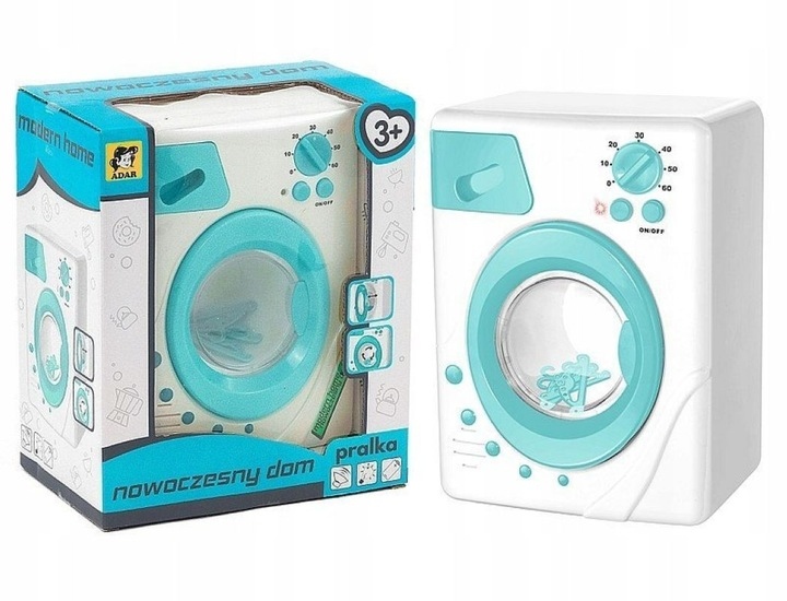 PRALKA DLA DZIECI AUTOMATYCZNA AGD JAK PRAWDZIWA (5901271521766) • Cena ...