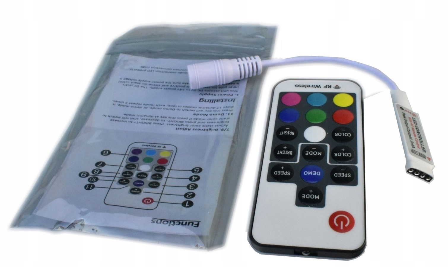 Kontroler sterownik LED RGB 6 A PILOT RADIOWY (5906058961278) • Cena ...