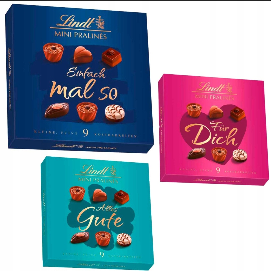 Lindt Mini Pralines 44g (4000539106385) • Cena, Opinie • Czekoladki ...