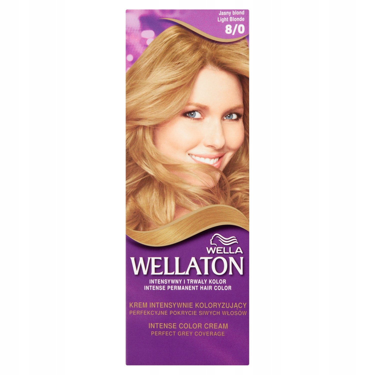 Wella WELLATON Farba Do Włosów 8/0 Jasny Blond (4056800023165) • Cena ...
