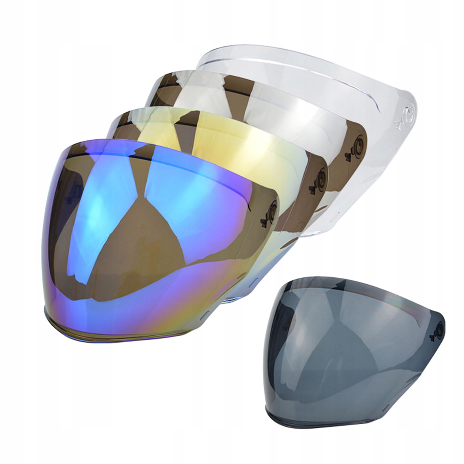 Zamiennik wizji hełmu dla hełmu KYT NFJ Motorcycle Wind Shield Shield ...