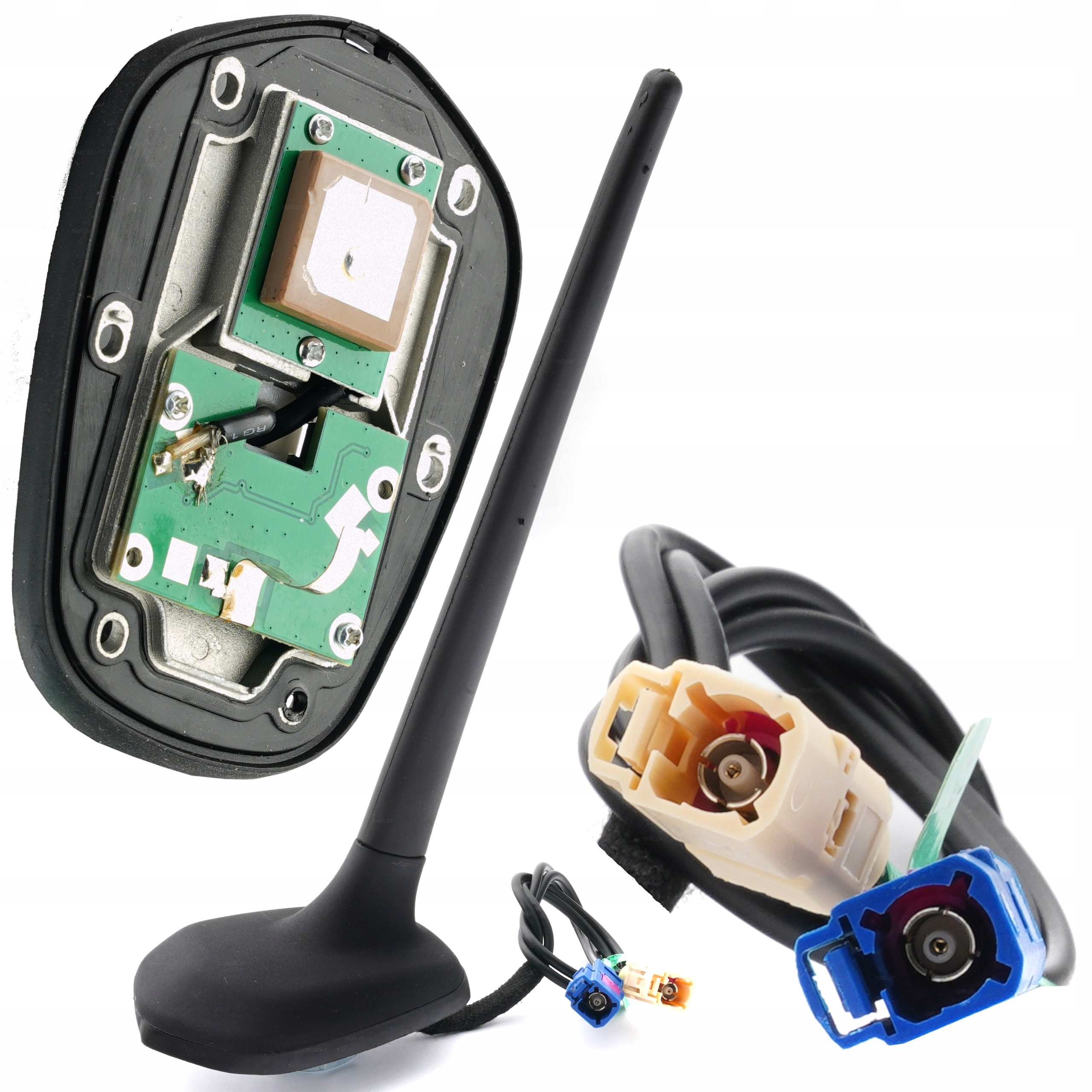 ANTENA AKTYWNA FM GPS FAKRA AUDI A3 A4 A5 A6 A8 ART-30263380 za 129 zł ...