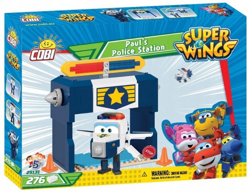 Super Wings Paul's Police Station 15316477474 - Sklepy, Opinie, Ceny w ...