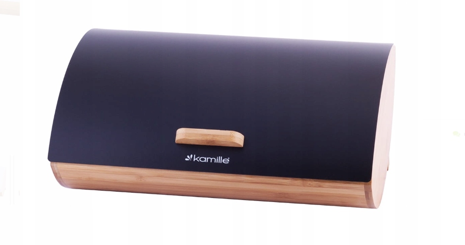 CHLEBAK DREWNIANY Z BAMBUSEM BIAŁY CZARNY CHLEB (5903148924243) • Cena ...