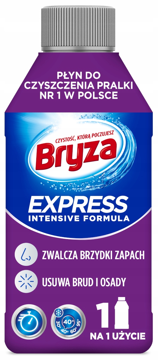 Bryza EXPRESS PŁYN DO CZYSZCZENIA PRALKI 250ml (5900627074529) • Cena ...