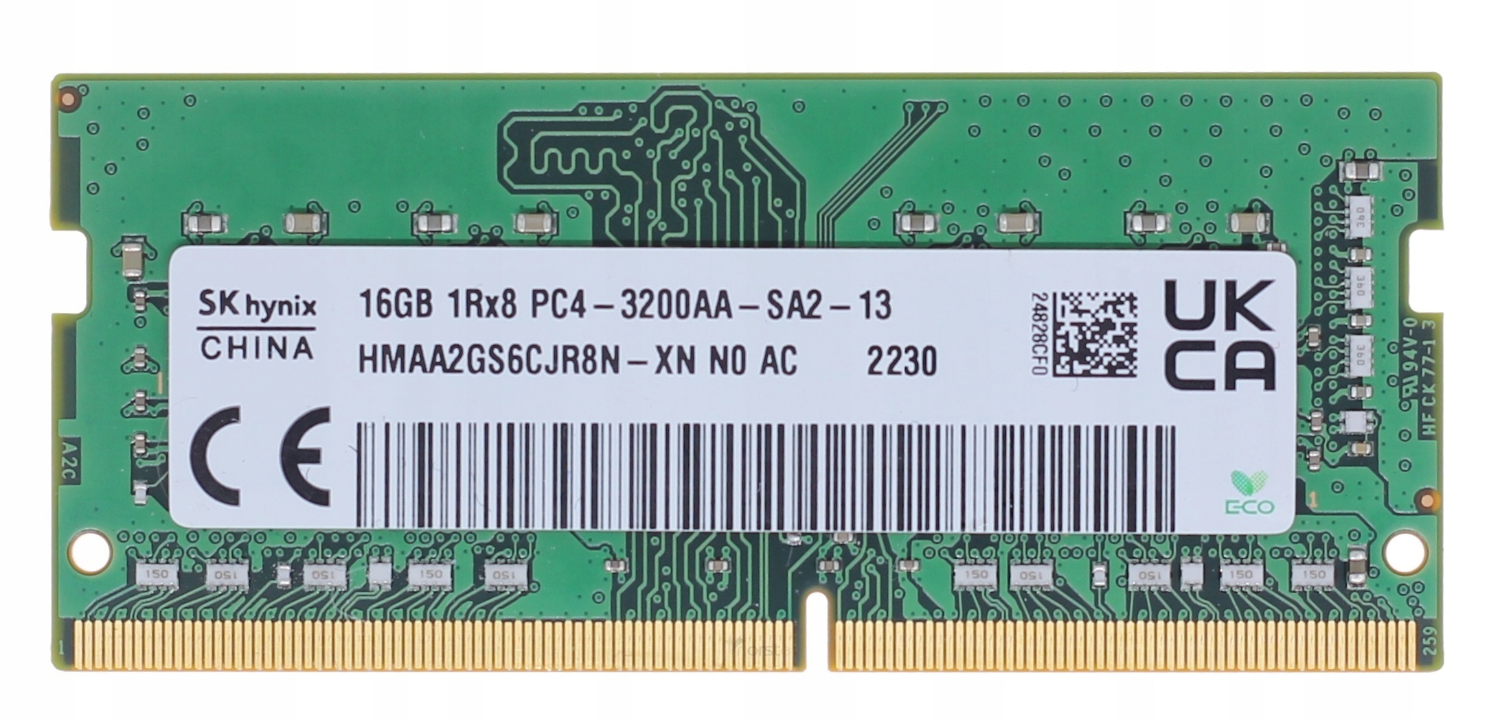 16GB 3200 SK HYNIX 1Rx8 PC4-3200AA SA2-13 HMAA2GS6CJR8N-XN N0 AC PAMIĘĆ ... 16GB 3200 SK HYNIX 1Rx8 PC4-3200AA SA2-13 HMAA2GS6CJR8N-XN N0 AC PAMIĘĆ ...