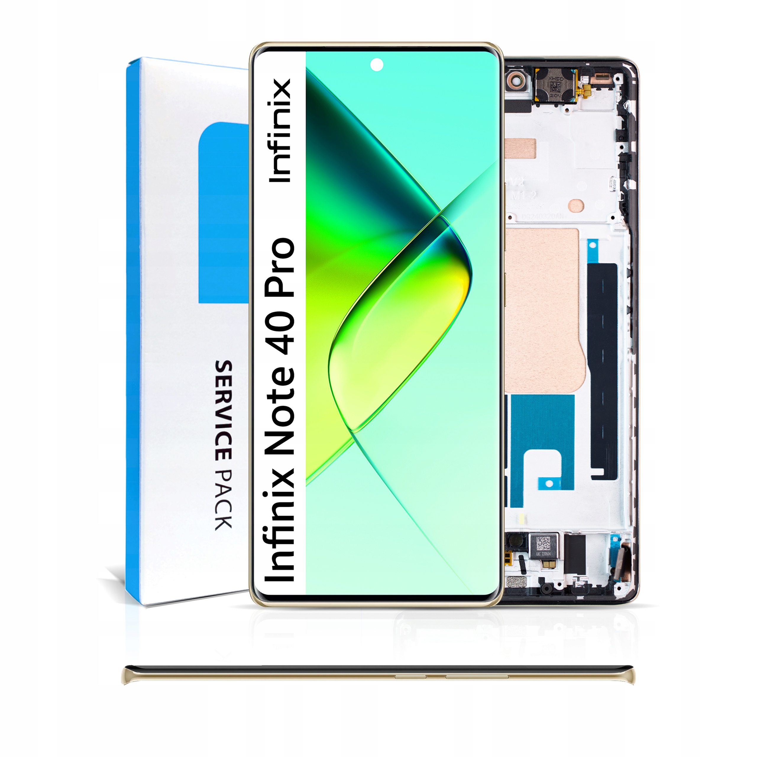 Displej pro Infinix Note 40 Pro 4G LCD displej Rámeček Originál Zila ...