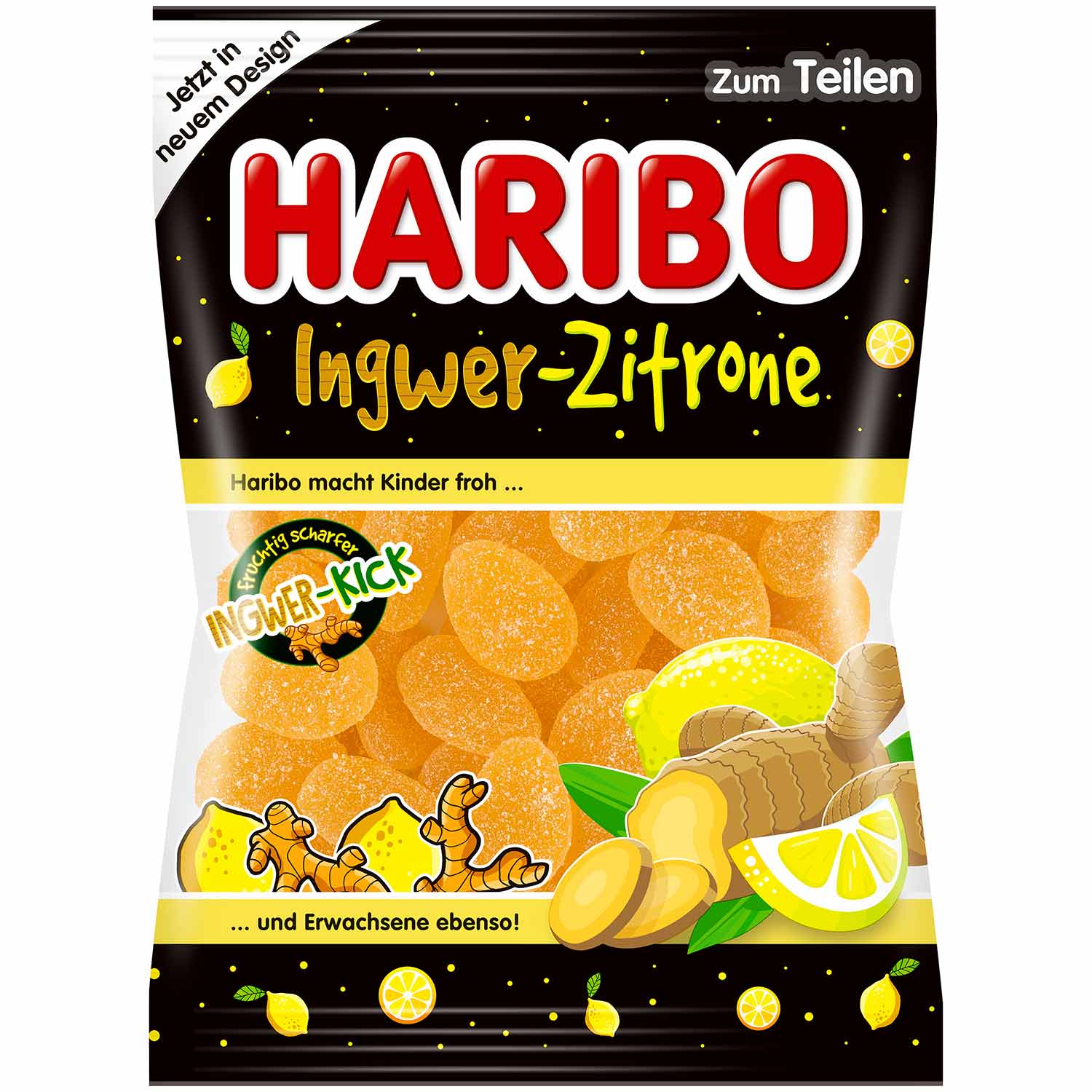 Żelki Haribo Imbir Cytryna z Niemiec (4001686342770) • Cena, Opinie ...