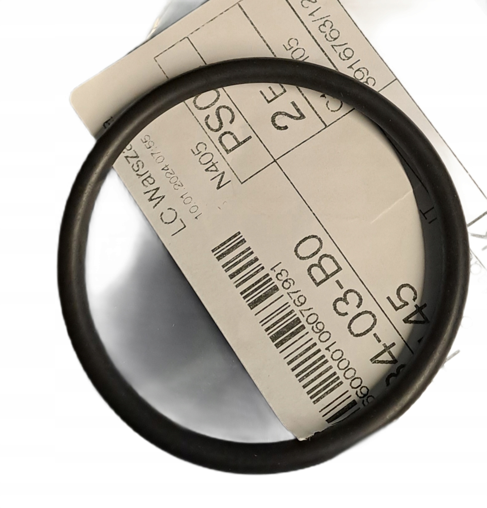 PIERŚCIEŃ ORING PRZEWODU DOŁADOWANIA MERCEDES OM656 OM654 za 54.60PLN z ...