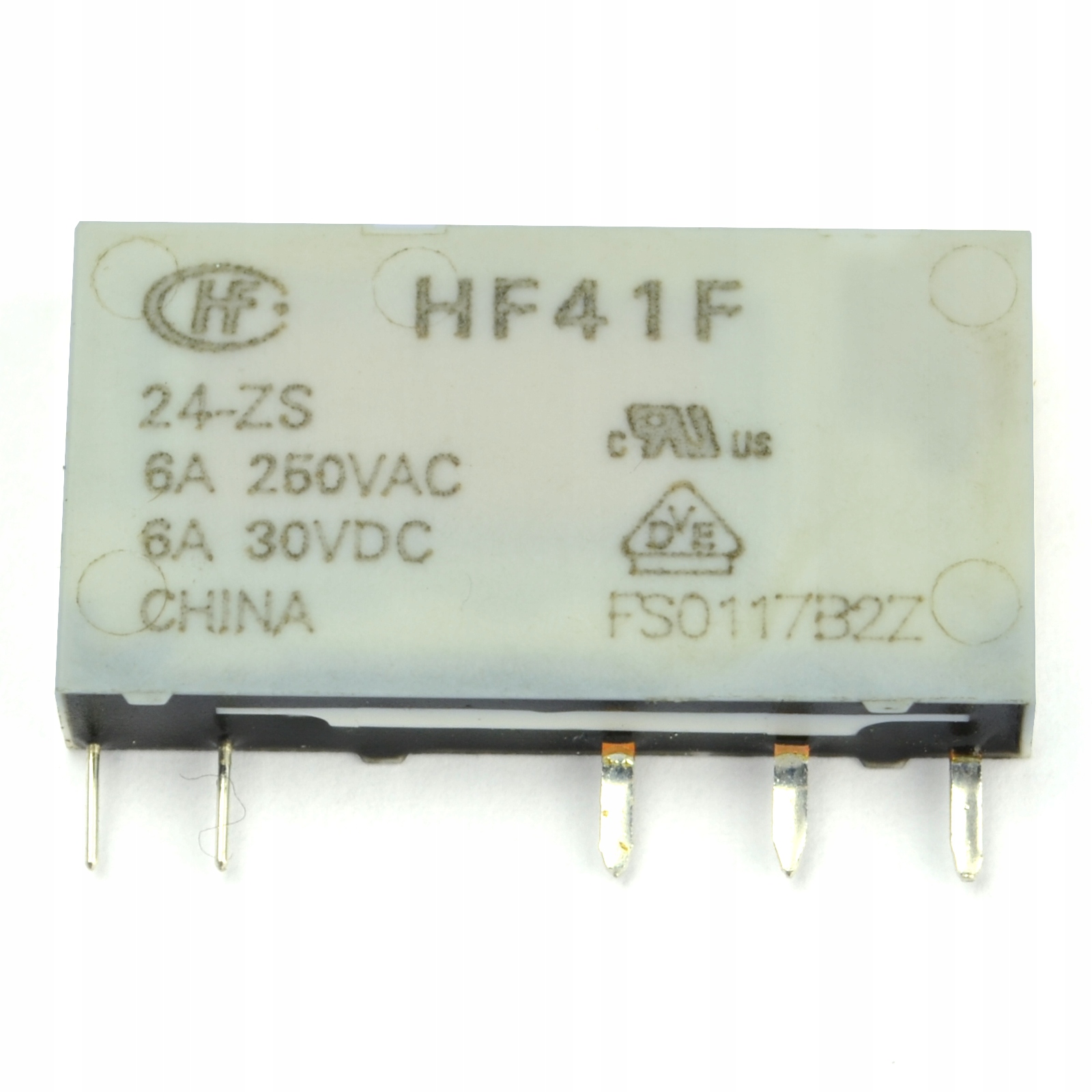 Przekaźnik HF41F-024-ZS 24V DC, 1 styk, Hongfa - Sklep, Opinie, Cena w Allegro