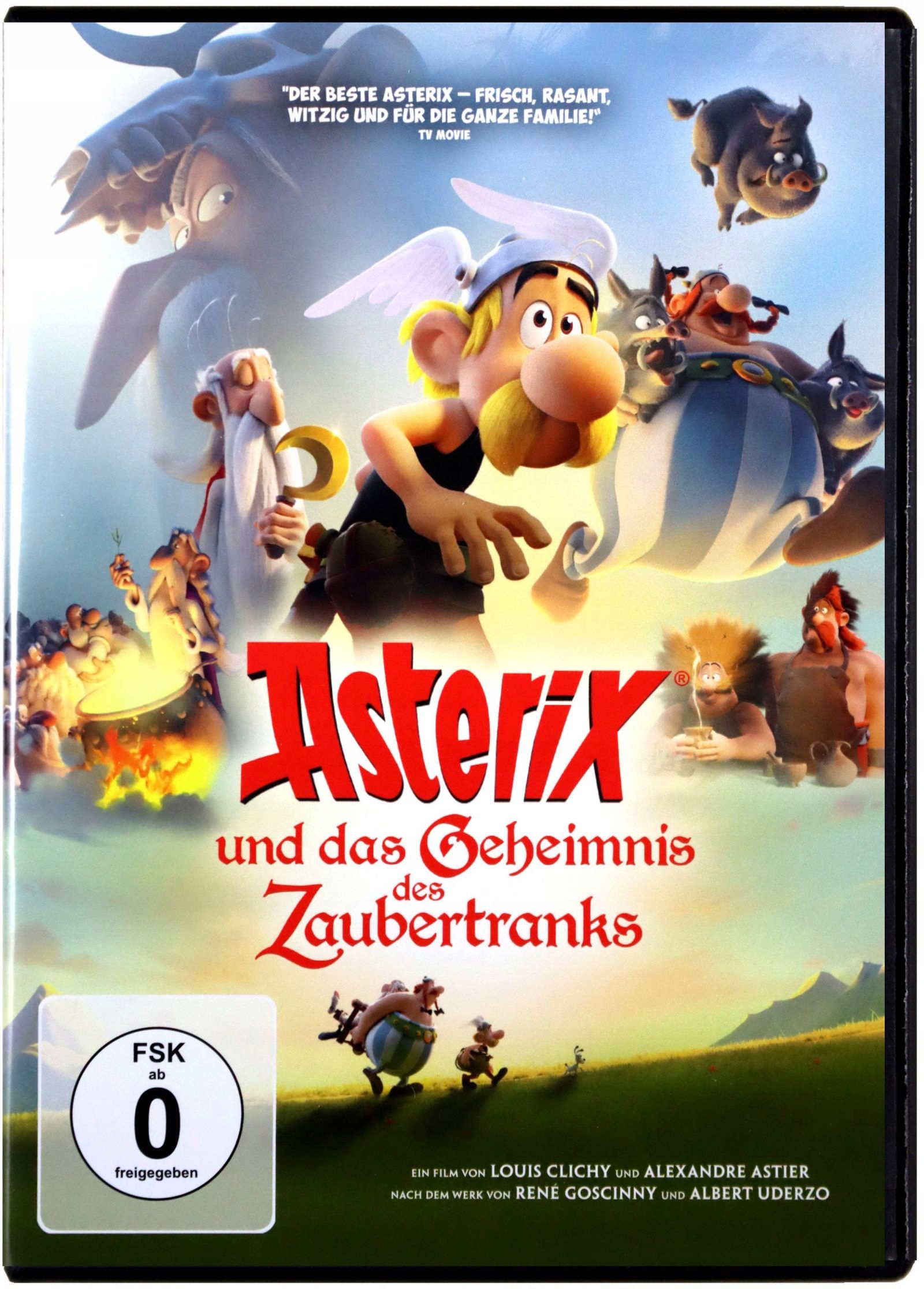 Asterix: The Secret of the Magic Potion (Asterix i Obelix. Tajemnica magicznego wywaru) płyta ...