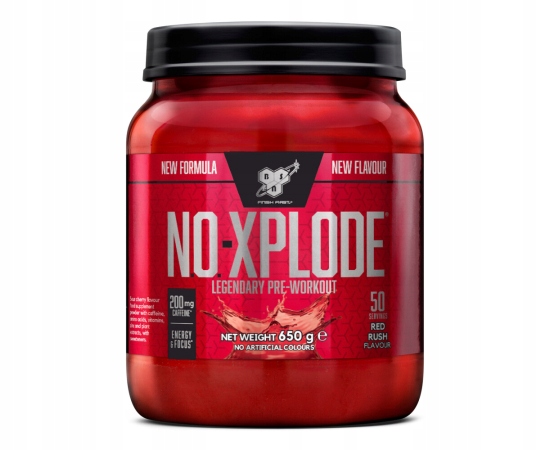 BSN NO-Xplode 650g PREDTREŽOVÝ DOPLNOK Red Rush POWER PUMP za 32.99EUR ...