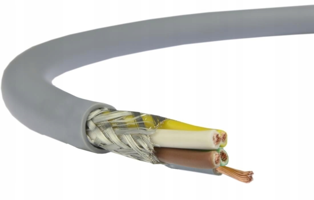 Przewód kabel sterowniczy w ekranie LIYCY 5x0,75 (S30618) • Cena ...