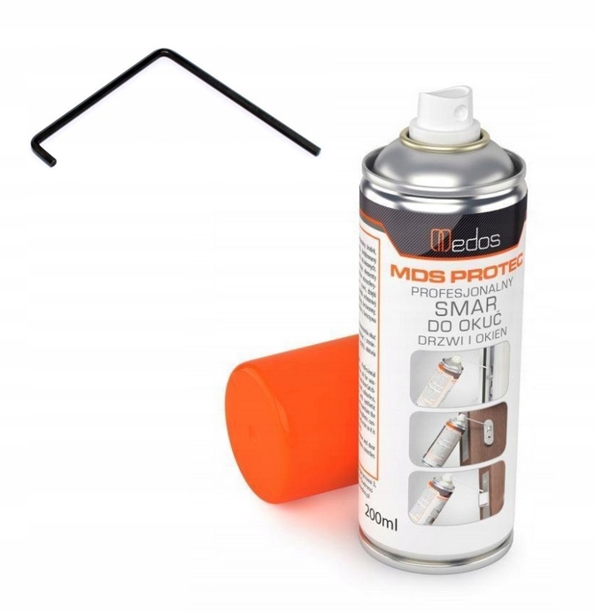 SMAR DO OKUĆ DRZWI I OKIEN MDS PROTEC 200 ml spray PROFESJONALNY ...