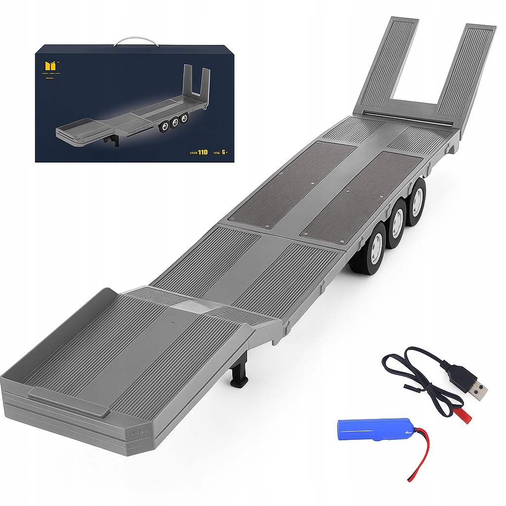 NÁVĚS PŘÍVĚS H-TOYS 1502 MĚŘÍTKO 1:18 DÁLKOVĚ OVLÁDANÝ PRO SCANIA 1501, (5907489029148) • Ceny ...