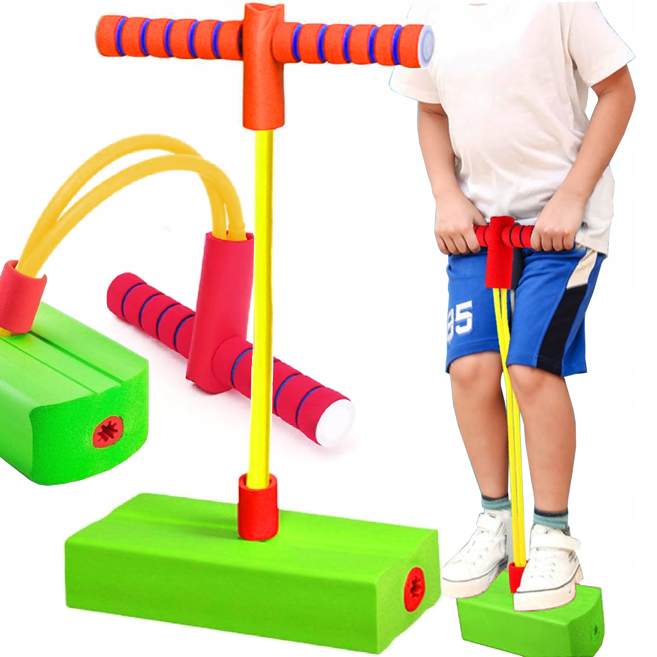 UGRÁLÓ JÁTÉK POGO RÚD UGRÁLÓRÚD GYEREKEKNEK UGRÁLÁS JÁTÉK JUMP STICK ...