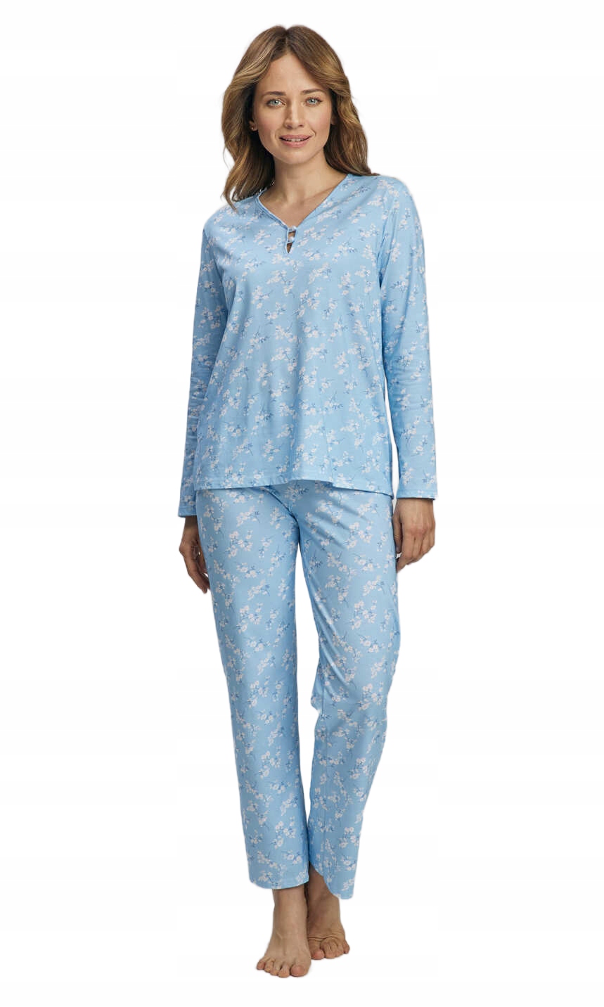 Wadima długa piżama damska 104689 bawełna 3XL (5904160393970) • Cena ...