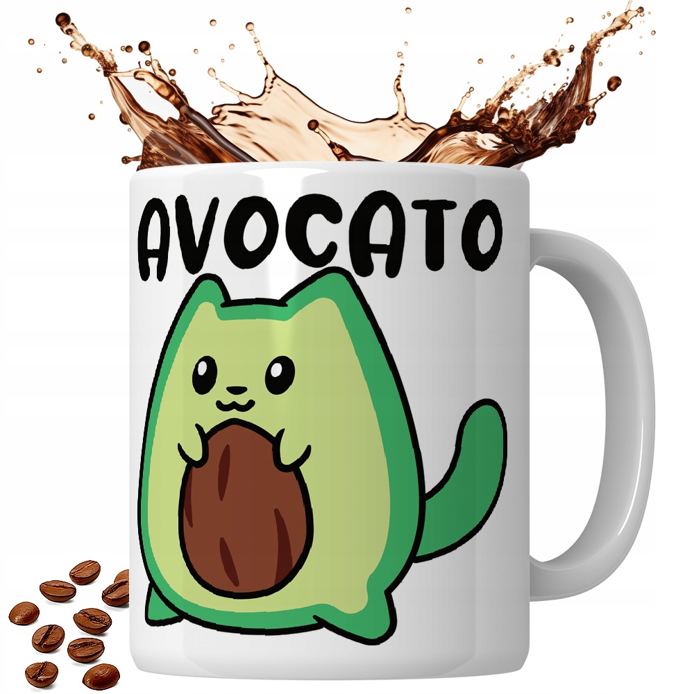 Kubek Awokado - Niska cena na Allegro