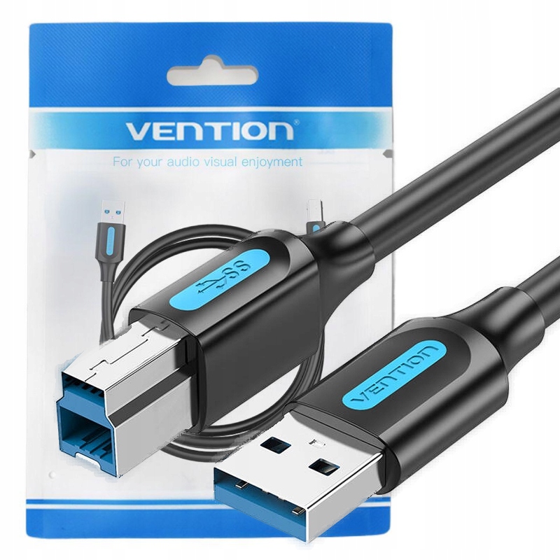 VENTION Kabel USB 3.0 Type-B --> Type-A 1m - porównaj ceny - Allegro.pl