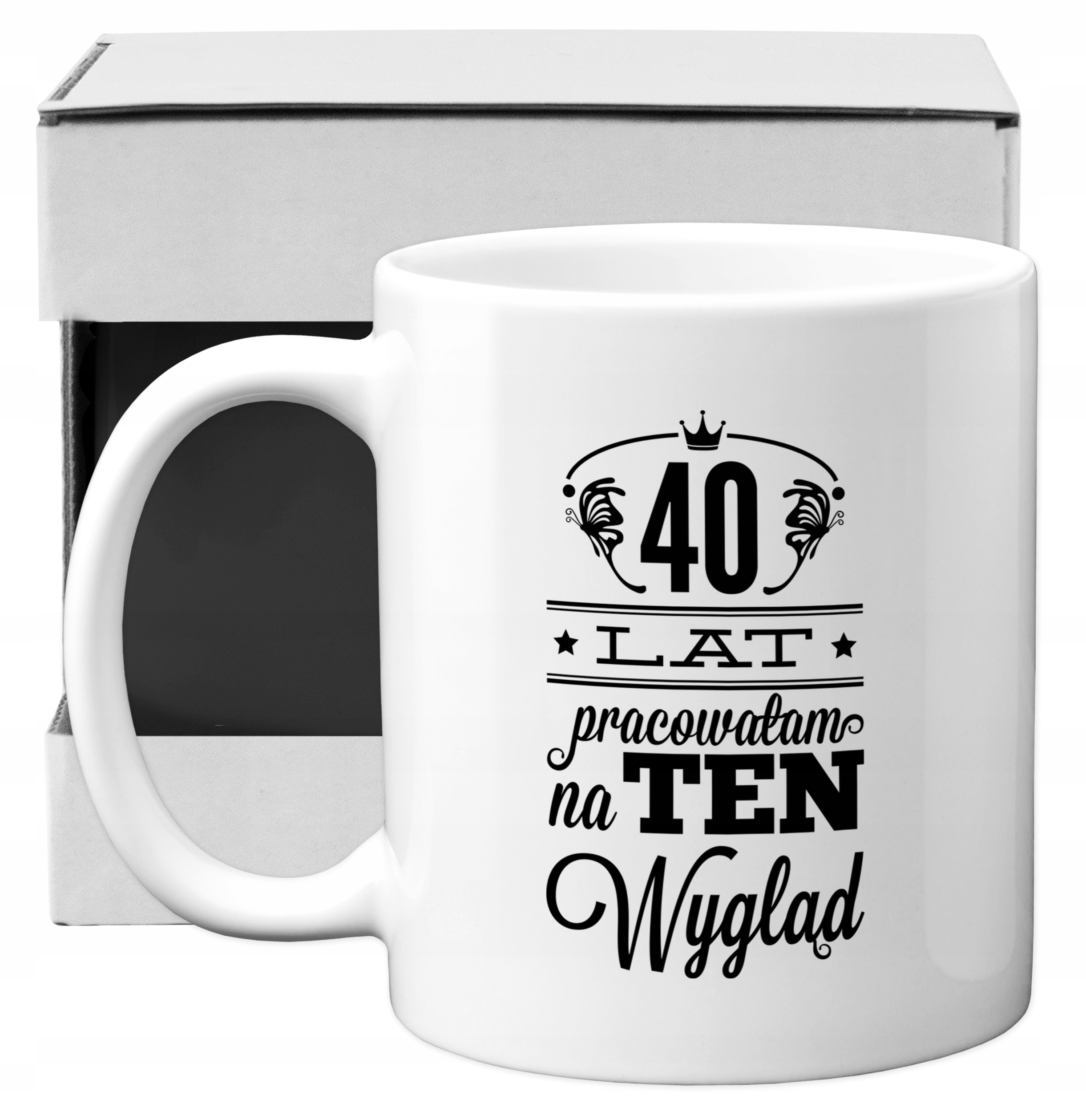 kubek 40 LAT urodziny dla niej śmieszny prezent (5905951006604) • Cena, Opinie • Kubki ...