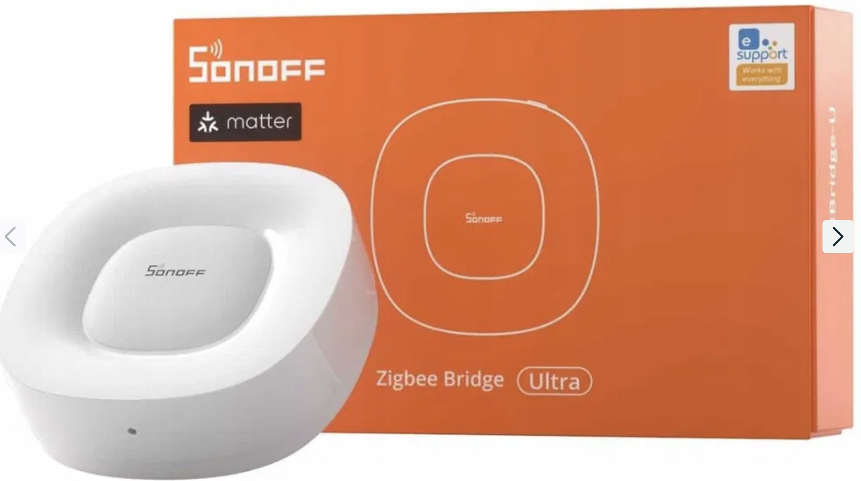 Sonoff ZBBridge-U Matter Zigbee Bridge Ultra WiFi/RJ45 kapu - Allegro