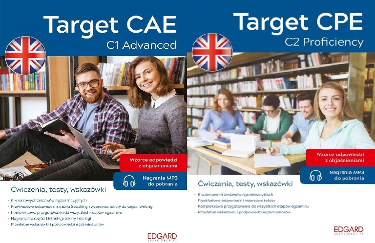 Angielski Target CAE C1 +Target CPE. C2 (13193262902) | Książka Allegro