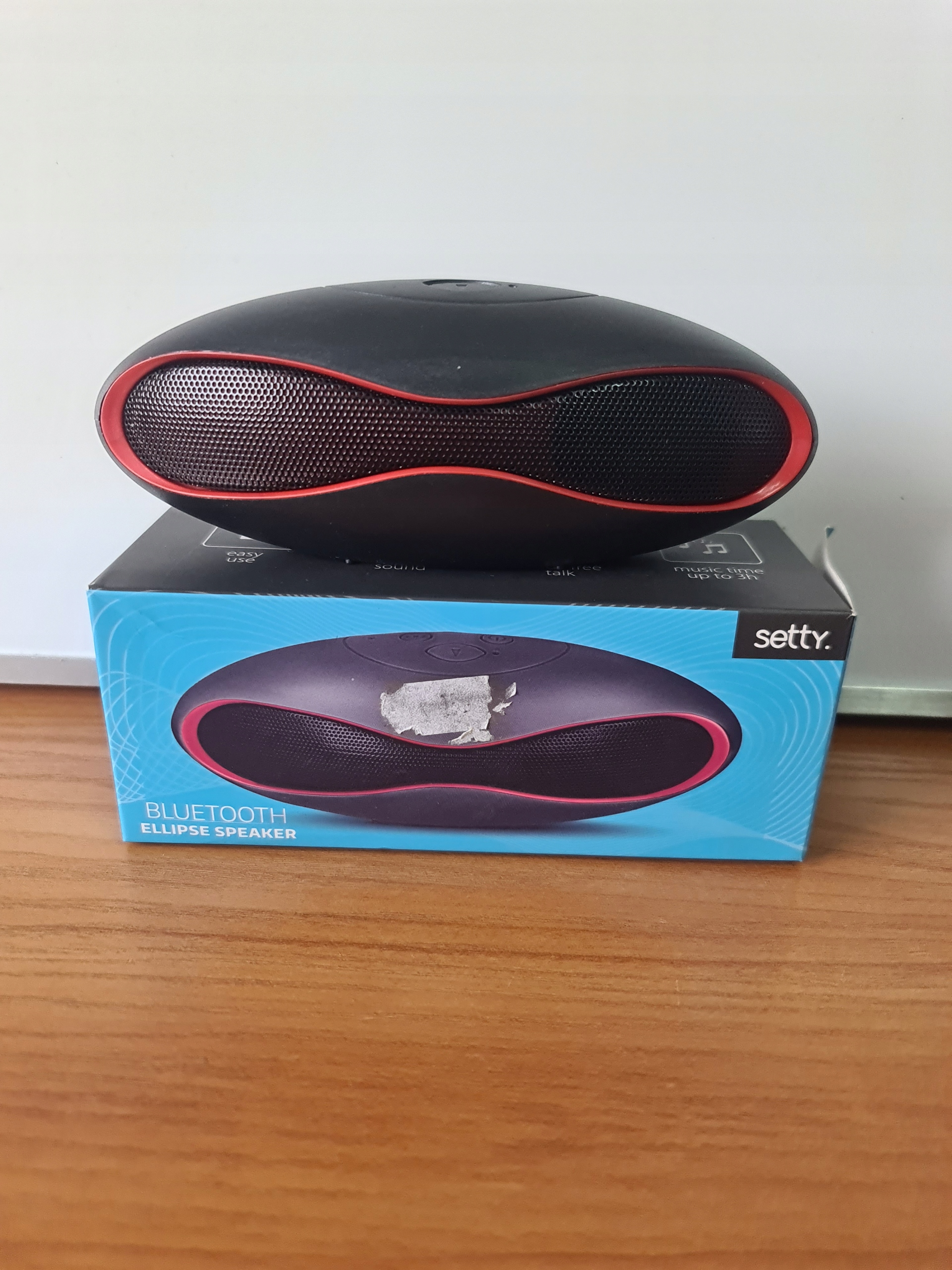 GŁOSNIK PRZENOŚNY BLUETOOTH SETTY ELLIPSE - Sklep, Opinie, Cena w Allegro